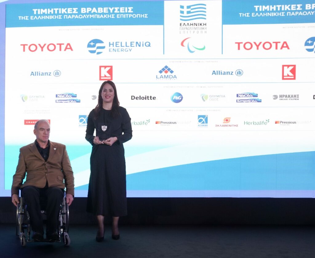 ΒΡΑΒΕΥΤΗΚΑΜΕ ΑΠΟ ΤΗΝ ΕΛΛΗΝΙΚΗ ΠΑΡΑΟΛΥΜΠΙΑΚΗ ΕΠΙΤΡΟΠΗ - Kotsovolos